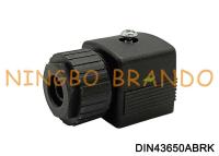China Burkert Type 2508 Solenoid Coil Cable Plug Connector DIN43650A 18mm DIN 43650 Type A for sale