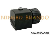 China Burkert Type 2508 Solenoid Coil Cable Plug Connector DIN43650A 18mm DIN 43650 Type A for sale