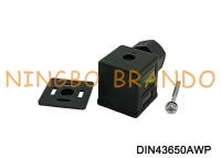 China DIN43650A Waterproof Solenoid Valve Coil Connector IP67 for sale