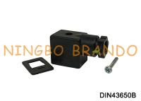 China Solenoid Valve Coil Connector DIN43650 B MPM Black DIN 43650 Type B for sale