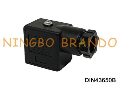 China Solenoid Valve Coil Connector DIN43650 B MPM Black DIN 43650 Type B for sale