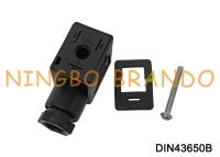 China Solenoid Valve Coil Connector DIN43650 B MPM Black DIN 43650 Type B for sale