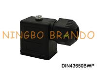 China DIN43650B Waterproof Solenoid Valve Coil Connector IP67 DIN 43650 Form B for sale