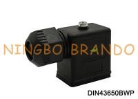 China DIN43650B Waterproof Solenoid Valve Coil Connector IP67 DIN 43650 Form B for sale