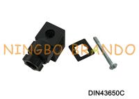 China Solenoid Valve Coil Connector DIN43650 C MPM Black DIN 43650 Type C for sale