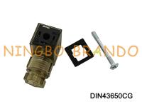 China DIN43650C Solenoid Valve Coil Connector 9.4mm MPM Brown DIN 43650 Type C for sale