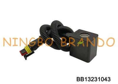 China 12VDC 24VDC Solenoid Coil With Plug Connector for Automobile Spare Parts for sale