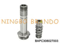 China S9 M12 Thread Stainless Steel Tube 3/2 Way NC Solenoid Valve Armature Assembly for sale