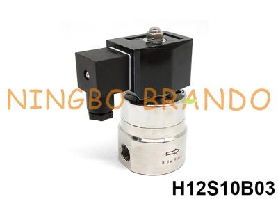 China 300 bar High Pressure Solenoid Valve 3/8'' 220V 110V 24V 12V for sale