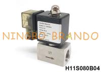 China 160 bar 1/2'' High Pressure Solenoid Valve 220V 110V 24V 12V 16 MPa for sale