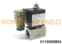 China 160 bar 1/2'' High Pressure Solenoid Valve 220V 110V 24V 12V 16 MPa for sale