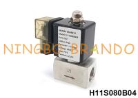 China 160 bar 1/2'' High Pressure Solenoid Valve 220V 110V 24V 12V 16 MPa for sale