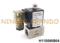 China 160 bar 1/2'' High Pressure Solenoid Valve 220V 110V 24V 12V 16 MPa for sale