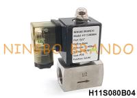 China 160 bar 1/2'' High Pressure Solenoid Valve 220V 110V 24V 12V 16 MPa for sale