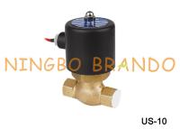 China UNI-D Type Solenoid Valve US-10 2L-10 3/8'' Steam Brass Solenoid Valve 24V 220V for sale