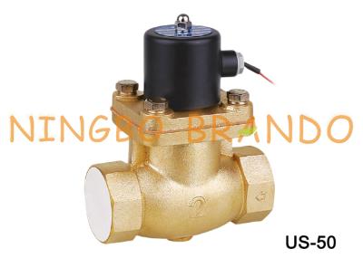 China Solenoid valve Steam US-50 UNI-D Type 2'' 2L-50 Steam Brass Solenoid Valve 24V 220V for sale