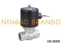 China 3/4'' Stainless Steel Steam Solenoid Valve UNI-D Type US-20 24VDC 220VAC for sale