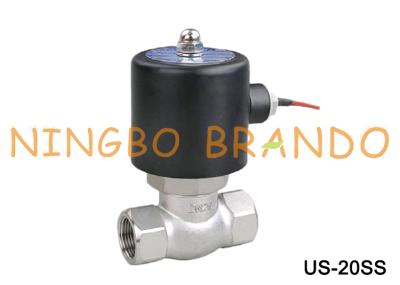 China 3/4'' Stainless Steel Steam Solenoid Valve UNI-D Type US-20 24VDC 220VAC for sale
