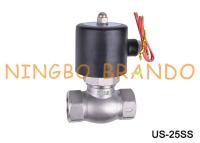 China US-25 1'' DN25 High Temperature Stainless Steel Steam Solenoid Valve 24V 220V for sale