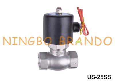 China US-25 1'' DN25 High Temperature Stainless Steel Steam Solenoid Valve 24V 220V for sale