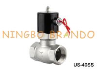 China UniD Type US-40 Solenoid Valve 1-1/2'' 2/2 Way Normally Closed Stainless Steel for sale