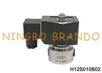 China 500 bar High Pressure Stainless Steel Solenoid Valve 1/4'' 220V 110V 24V 12V for sale
