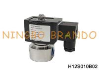 China 500 bar High Pressure Stainless Steel Solenoid Valve 1/4'' 220V 110V 24V 12V for sale
