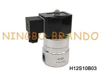 China DN10 3/8 Inch 300 bar High Pressure Solenoid Valve Stainless Steel 220V 24V for sale