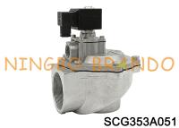 China G2-1/2'' SCG353A051 Right Angle Diaphragm Solenoid Valve DC24V AC220V for sale