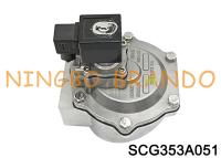 China G2-1/2'' SCG353A051 Right Angle Diaphragm Solenoid Valve DC24V AC220V for sale