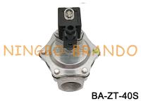 China Straight Through Solenoid Pulse Jet Valve 1.5 Inch DC24V AC110V AC220V for sale