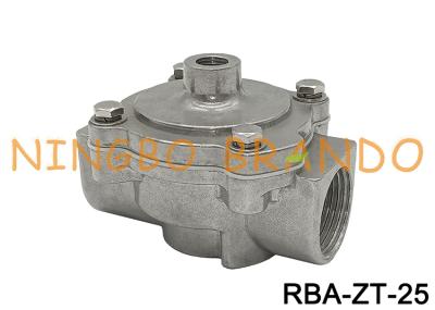 China 1 Inch Straight Through Pulse Jet Diaphragm Valve Remote Pilot Type for sale