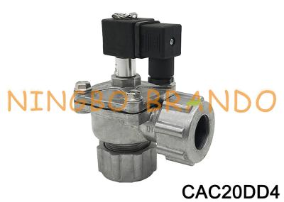 China CAC20DD4 3/4'' Pulse Valve RCA3PV Pilot Valve Right Angle Nut Type Pulse Valves for sale