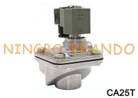 China G1'' CA25T Right Angle Pulse Jet Diaphragm Valves AC220V AC110V DC24V for sale