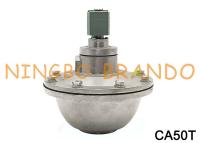 China G2'' CA50T Right Angle Pulse Jet Solenoid Valve AC220V AC110V DC24V for sale