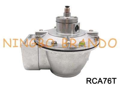 China RCA76T Dust Collector Diaphragm Valve G3'' Right Angle Integral Pilot for sale