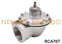 China RCA76T Dust Collector Diaphragm Valve G3'' Right Angle Integral Pilot for sale