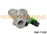 China Electromagnetic Pulse Valve DMF-T-25 25S 1 Inch Straight Through Valve for sale