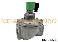 China Electromagnetic Pulse Valve DMF-T-50S 2 Inch Straight Through Solenoid Valve for sale