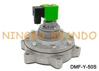 China Submerged Pulse Solenoid Valve DMF-Y-50S Dust Collector 2'' 24VDC 220VA for sale