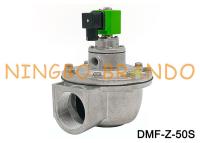 China DMF-Z-50S G2 inch Right Angle Pneumatic Pulse Solenoid Diaphragm Valve AC220V DC24V for sale