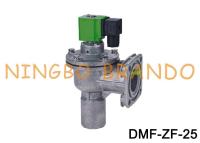 China Flanged Pulse Jet Valve DMF-ZF-25 1'' Electric Diaphragm Valve for sale