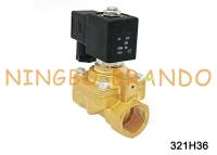 China 321H36 Parker Type H Series Solenoid Valve 1.5 To 50 Bar Brass High Pressure Valve for sale
