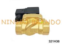 China 321H36 Parker Type H Series Solenoid Valve 1.5 To 50 Bar Brass High Pressure Valve for sale