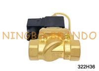 China PARKER Type 322H36 DC24V Normally Open Solenoid Valve 3/4 Inch AC220V for sale