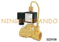China PARKER Type 322H36 DC24V Normally Open Solenoid Valve 3/4 Inch AC220V for sale