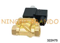China Normally Open Solenoid Valve 322H75 G1/2'' 40 bar DC24V AC220V for sale