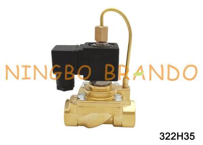 China G1/2 Inch Normally Open Solenoid Valve 40bar Parker Type 322H35 AC220V for sale