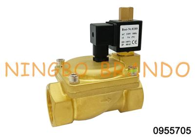 China Solenoid Valve 0955705 G1-1/2'' 2 Way Normally Open DC24V AC220V AC110V DC12V for sale
