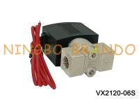 China SMC Type Vx2120-06 1/8 Inch Stainless Steel Solenoid Valve AC220V DC24V for sale